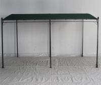 China Outdoor Metal Frame Sunshade Garden Gazebo 3x4x2.5M Steel Waterproof Easy Assembly for sale