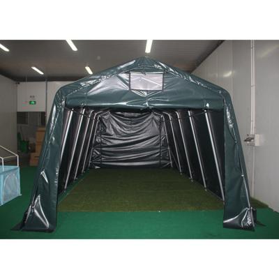 China Heavy Duty PVC Dome Carport 330x600x260cm Waterproof Outdoor Storage Shelter for sale