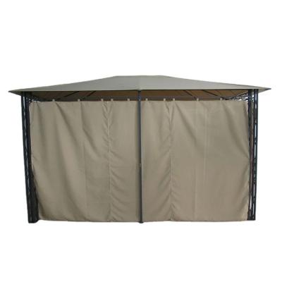 China Customizable Polyester Fabric Steel Frame Outdoor Garden Gazebo Tent 3x4M Waterproof for sale