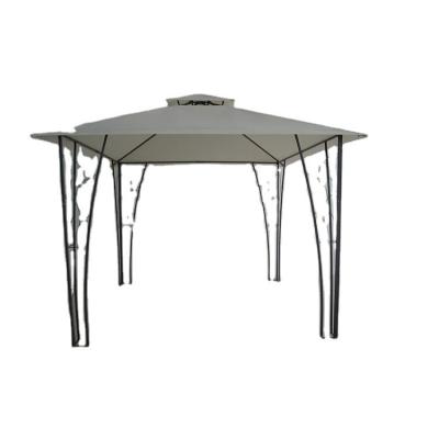 China 3x3M Double Top Pergola Gazebo Steel Frame Waterproof for Weddings Events for sale