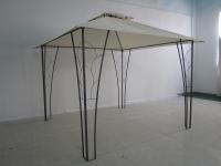 China 3x3M Double Top Pergola Gazebo Steel Frame Waterproof for Weddings Events for sale