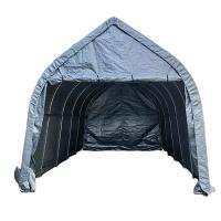 China Galvanized Steel Car Parking Shed 13x20x11.5FT Removable Waterproof UV Resistant for sale
