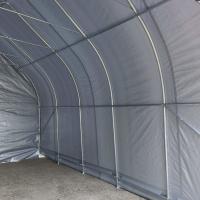 China Galvanized Steel Car Parking Shed 13x20x11.5FT Removable Waterproof UV Resistant for sale