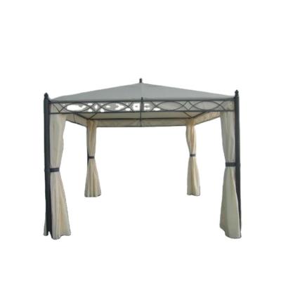 China PA Coated Steel Gazebo 3x3x2.75m with Netting for Garden Park Party for sale
