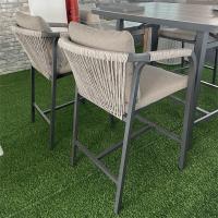 China Modern Aluminum Rattan Garden Sofa Set with Table and Teapoy Bistro Set 3 Seater for sale