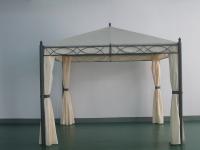 China PA Coated Steel Gazebo 3x3x2.75m with Netting for Garden Park Party for sale