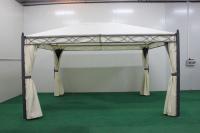 China Steel Frame Waterproof Gazebo 3x4x2.75m for Park Leisure Backyard Party for sale