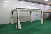 China Steel Frame Waterproof Gazebo 3x4x2.75m for Park Leisure Backyard Party for sale