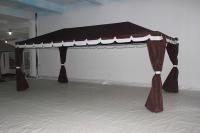 China 3x6M Aluminium Pop Up Gazebo with Mosquito Net Sidewall for Park Leisure Sun Protection for sale