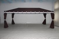 China 3x6M Aluminium Pop Up Gazebo with Mosquito Net Sidewall for Park Leisure Sun Protection for sale