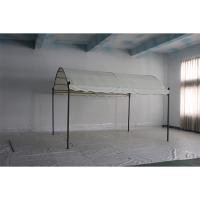 China Steel Waterproof Outdoor BBQ Camping Patio Solar Gazebo 3x4x2.75m Custom Color for sale
