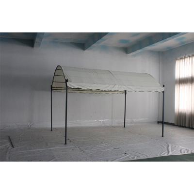 China Steel Waterproof Outdoor BBQ Camping Patio Solar Gazebo 3x4x2.75m Custom Color for sale