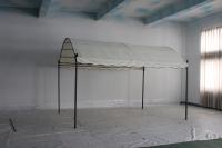 China Steel Waterproof Outdoor BBQ Camping Patio Solar Gazebo 3x4x2.75m Custom Color for sale