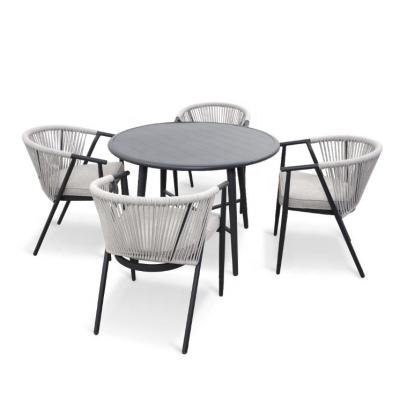 China Aluminum Frame Rattan Sofa Set Outdoor Garden Furniture Living Room Bistro Set 3 Seater for sale