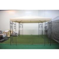 China Park Leisure Double Top Gazebo 3x3m Steel Frame PA Coated Polyester Fabric Waterproof for sale