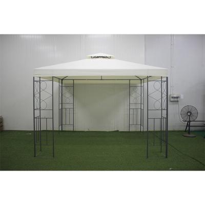 China 3x3m Steel Patio Gazebo Pavilion Waterproof Outdoor Sunshade for Garden Party for sale
