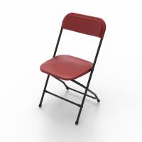 China Stackable Plastic Folding Chair for Outdoor Garden Wedding Events 440 lb Capacity for sale