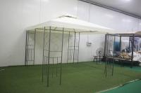 China 3x3m Steel Patio Gazebo Pavilion Waterproof Outdoor Sunshade for Garden Party for sale