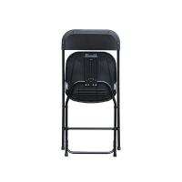 China Stackable Plastic Folding Chair for Outdoor Garden Wedding Events 440 lb Capacity for sale