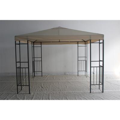 China Custom Steel Gazebo with Netting Screen Waterproof 3x3m Outdoor Fabric for sale