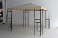 China Custom Steel Gazebo with Netting Screen Waterproof 3x3m Outdoor Fabric for sale