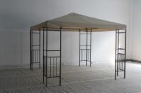 China Custom Steel Gazebo with Netting Screen Waterproof 3x3m Outdoor Fabric for sale