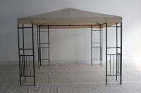 China Custom Steel Gazebo with Netting Screen Waterproof 3x3m Outdoor Fabric for sale