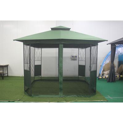 China Waterproof Sun Protection Canopy Cover for Gazebo Outdoor 3x3m Steel Frame for sale