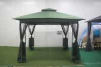 China Waterproof Sun Protection Canopy Cover for Gazebo Outdoor 3x3m Steel Frame for sale