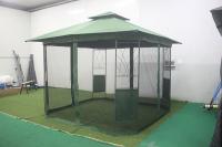 China Waterproof Sun Protection Canopy Cover for Gazebo Outdoor 3x3m Steel Frame for sale