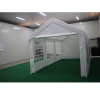 China Outdoor Carport 3x6m Garden Shed with Door and Windows Steel Frame 300x600cm for sale