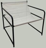 China Modern Outdoor Bar Furniture Set with Tempered Glass Table and Anti-Mosquito Iron Chair for sale