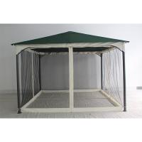 China 3.5x3.5x2.75M Waterproof Canvas Canopy Replacement Cover for Outdoor Party Gazebo for sale