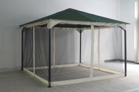 China 3.5x3.5x2.75M Waterproof Canvas Canopy Replacement Cover for Outdoor Party Gazebo for sale