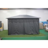 China Polyester Canopy Fashion Gazebo 3x4m Steel Frame Easy Assembly Outdoor Party Sunshade for sale