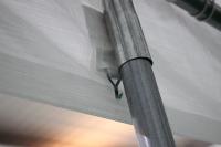 China Metal Foldable Sun Shade 198x32x21cm Steel Frame Canopy Carport Cover for sale