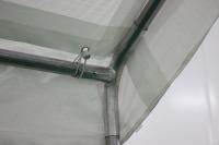 China Metal Foldable Sun Shade 198x32x21cm Steel Frame Canopy Carport Cover for sale