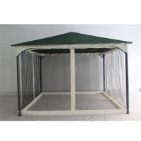 China Steel Frame Folded Camping Tent 3.5x3.5x2.75M for Garden Patio Outdoor for sale