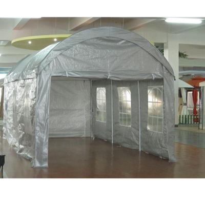 China Customizable 3x6m Heavy Duty Carport Steel Frame Outdoor Car Shelter Tent Waterproof for sale