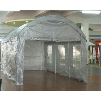 China Heavy Duty Waterproof Clear Span Carport 300x600cm Steel Frame Storage Shelter for sale