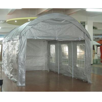 China Heavy Duty Portable Folding Car Garage Canopy 300x600cm Steel Frame Carport Tent for sale