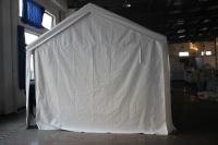 China Metal Frame Outdoor Carport Garage 1100x2500cm Waterproof UV Resistant Car Shelter for sale