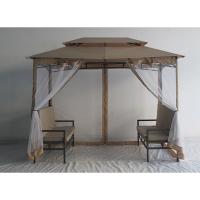 China PA Coated Aluminum Outdoor Pergola Gazebo Waterproof Patio Party Tent 2x2.9x2.45M for sale