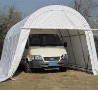 China Large Car Parking Canopy Garage Tent with Galvanized Steel Frame 10x20 ft PE Roof for sale