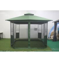 China Steel Outdoor BBQ Garden Tent Replacement Canopy Cover Waterproof 3x3m Gazebo for sale