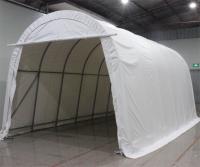 China Large Car Parking Canopy Garage Tent with Galvanized Steel Frame 10x20 ft PE Roof for sale