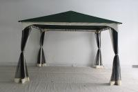 China Collapsible Frame Outdoor Gazebo Replacement Cover 3.5x3.5x2.75M with Mosquito Netting for sale