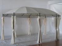 China PA Coated Steel Frame Garden Party Tent 3.5x5.3x2.65M Waterproof Outdoor Gazebo for sale