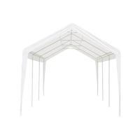 China Powder Coated Steel Carport Canopy 3x6m Sun Shading Vehicle Protection for sale