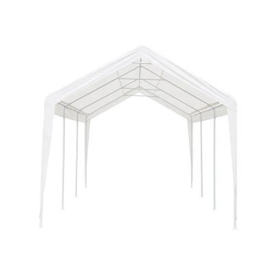 China Powder Coated Steel Carport Canopy 3x6m Sun Shading Vehicle Protection for sale